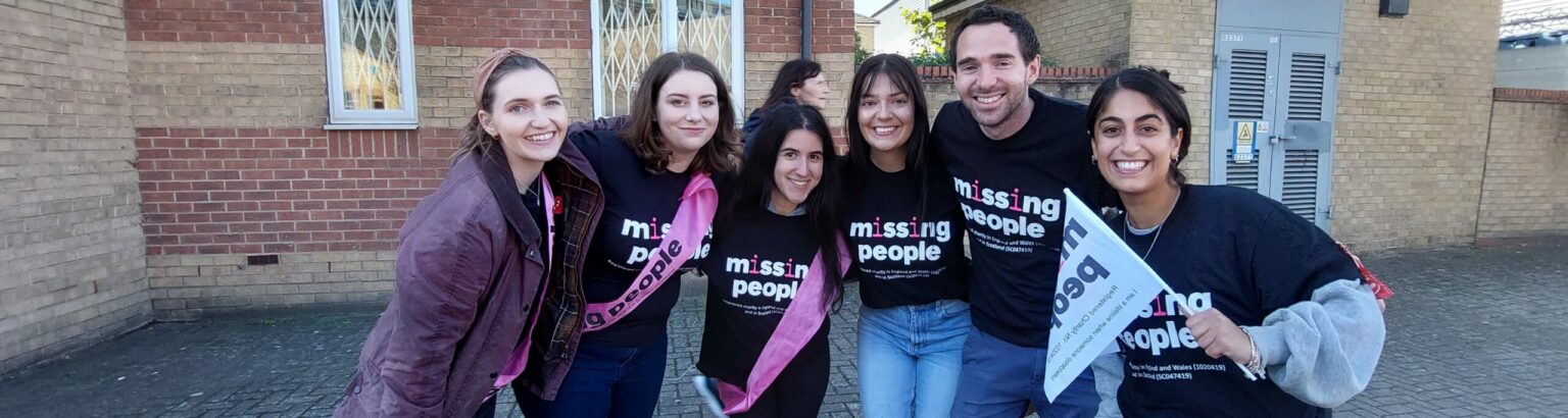 Try Fundraising for Missing People and help someone in crisis